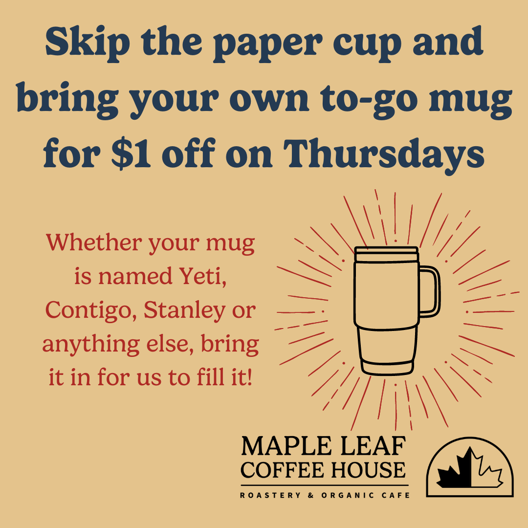 Weekday specials — Maple Leaf Coffee House