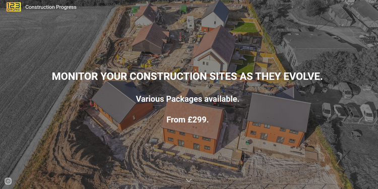 Construction Progress Monitoring — 123 Drone