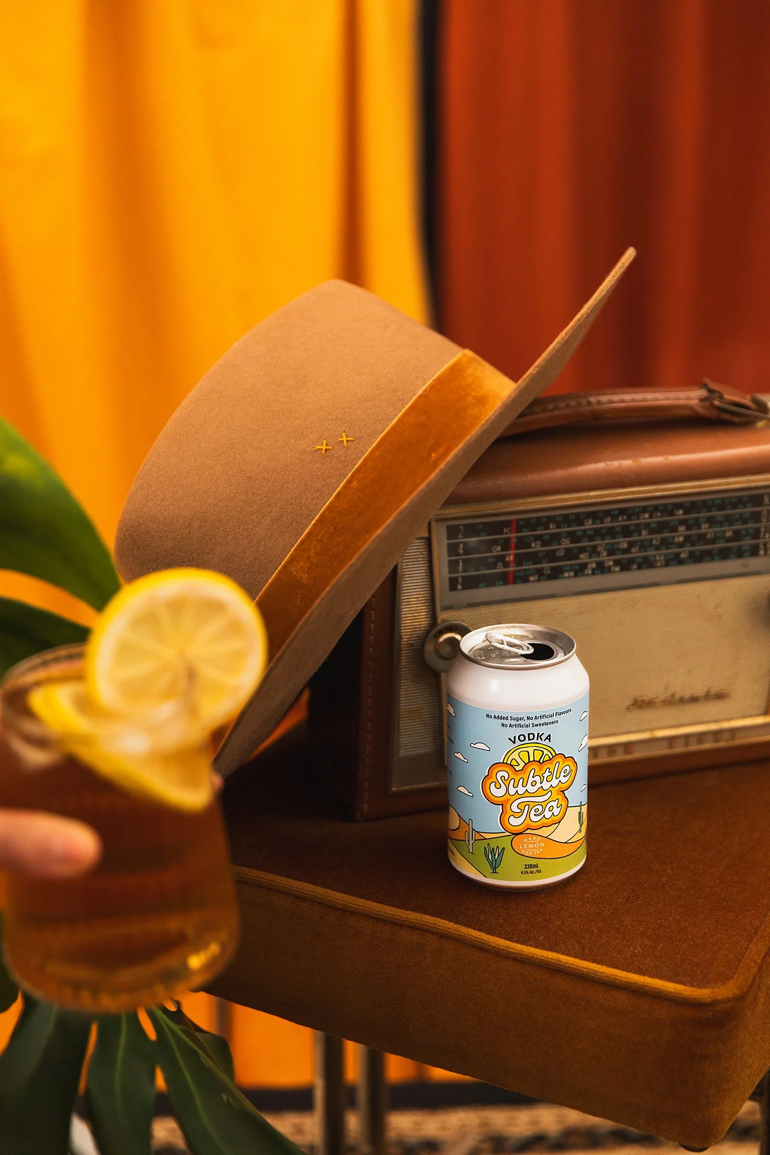 Subtle Tea | Sugar-Free & Preservative-Free Alcohol | 100% Real Ingredients