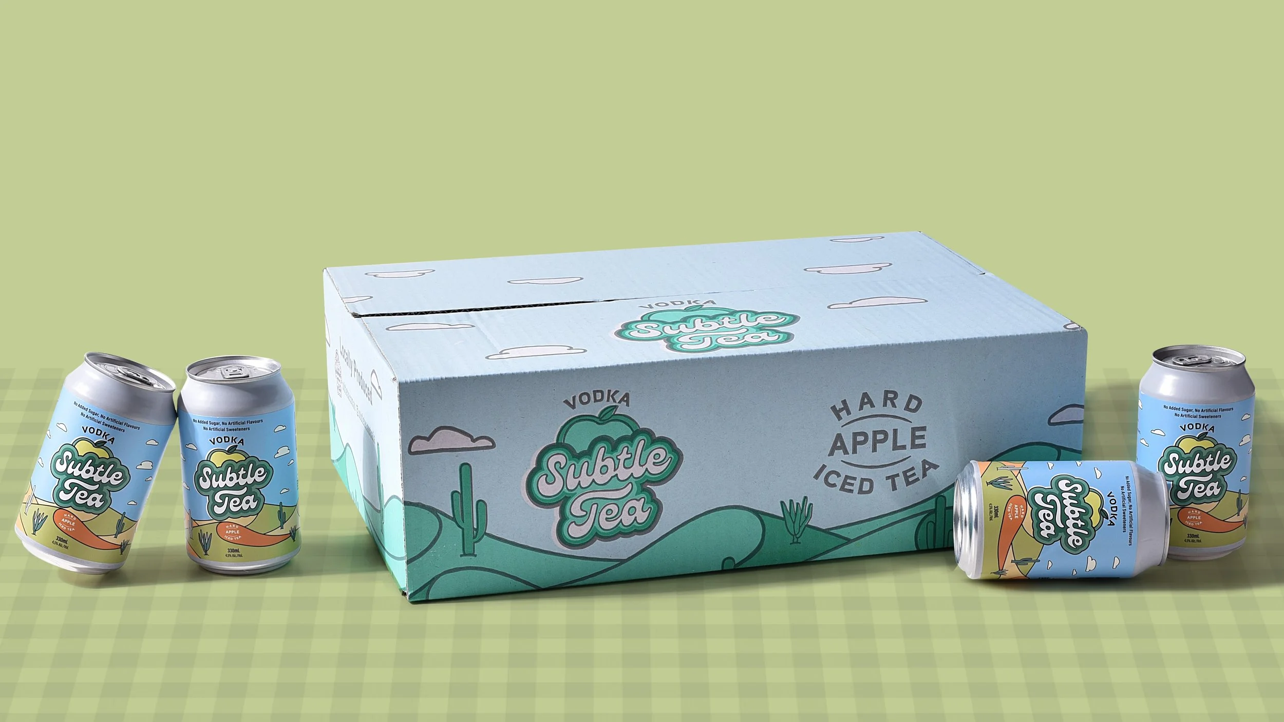 Subtle Tea | Sugar-Free & Preservative-Free Alcohol | 100% Real Ingredients