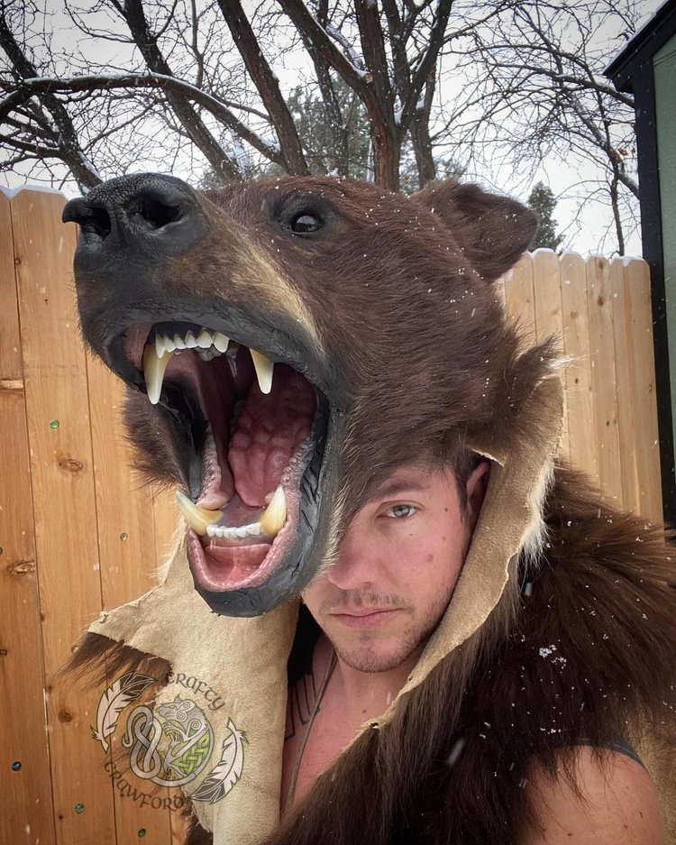 ANIMAL SKIN HEADDRESSES — The Crafty Crawford