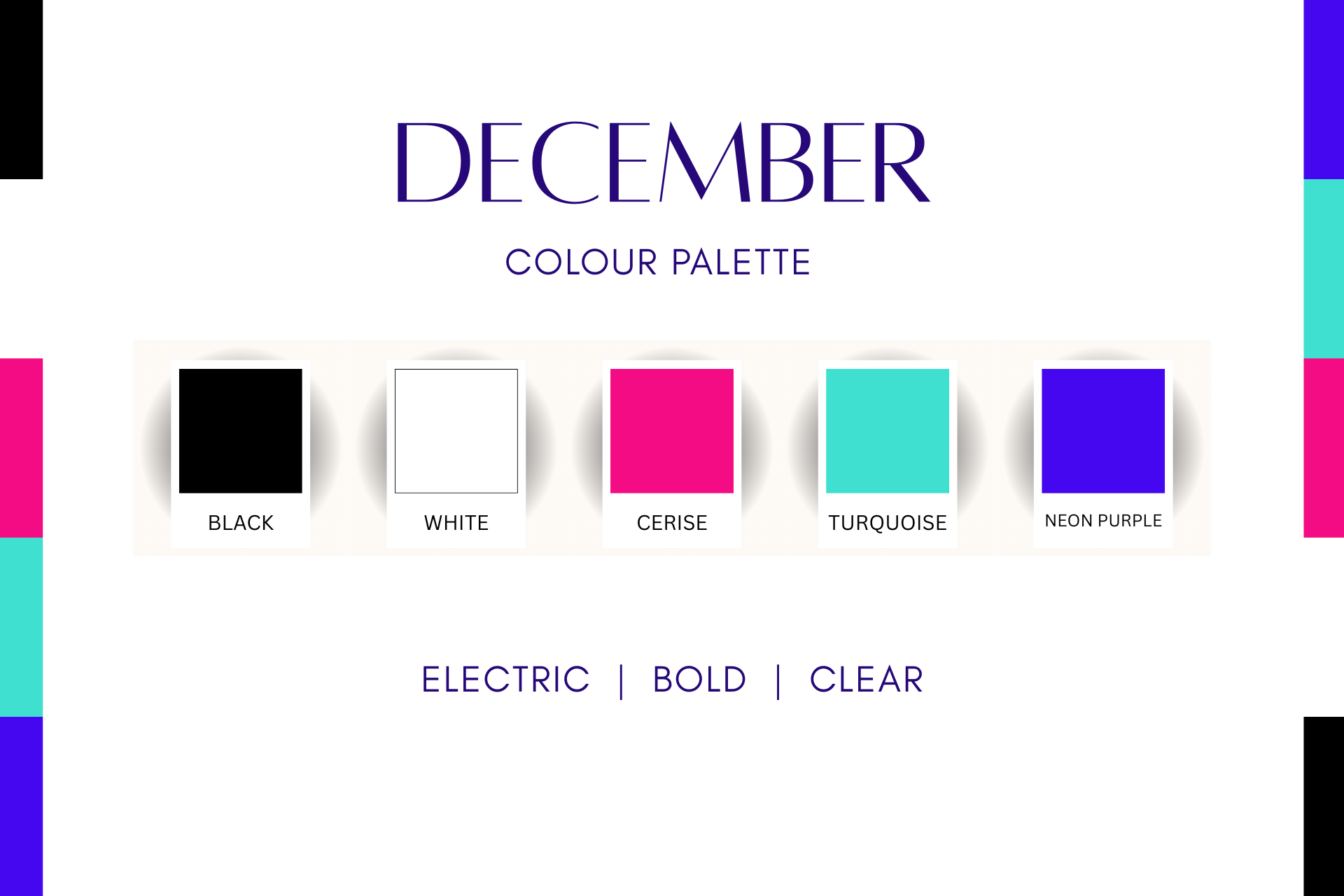 December Color Palette: Extreme Electricity — Chromagik