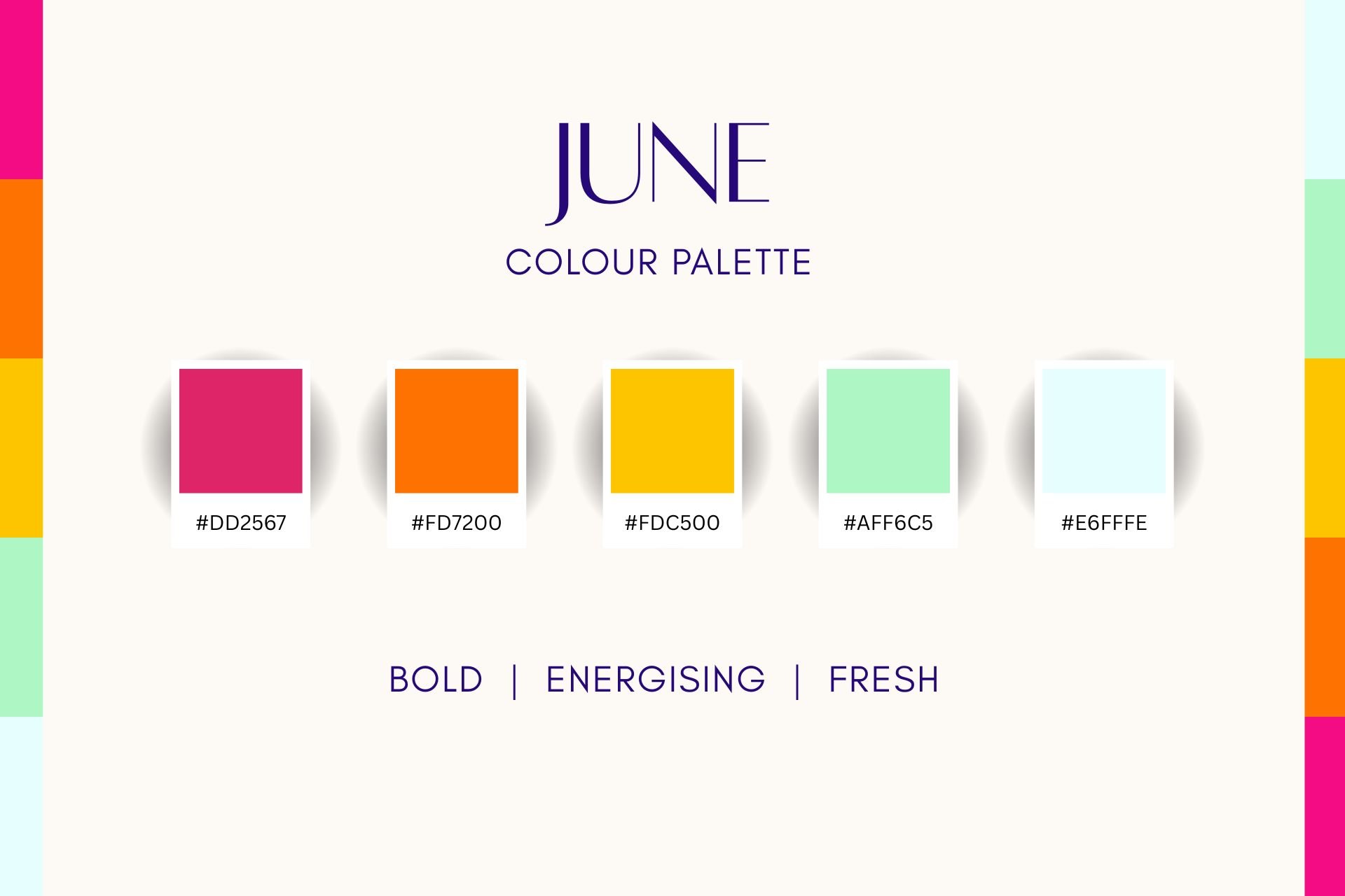 Manifesting Colour Palette For June — Chromagik