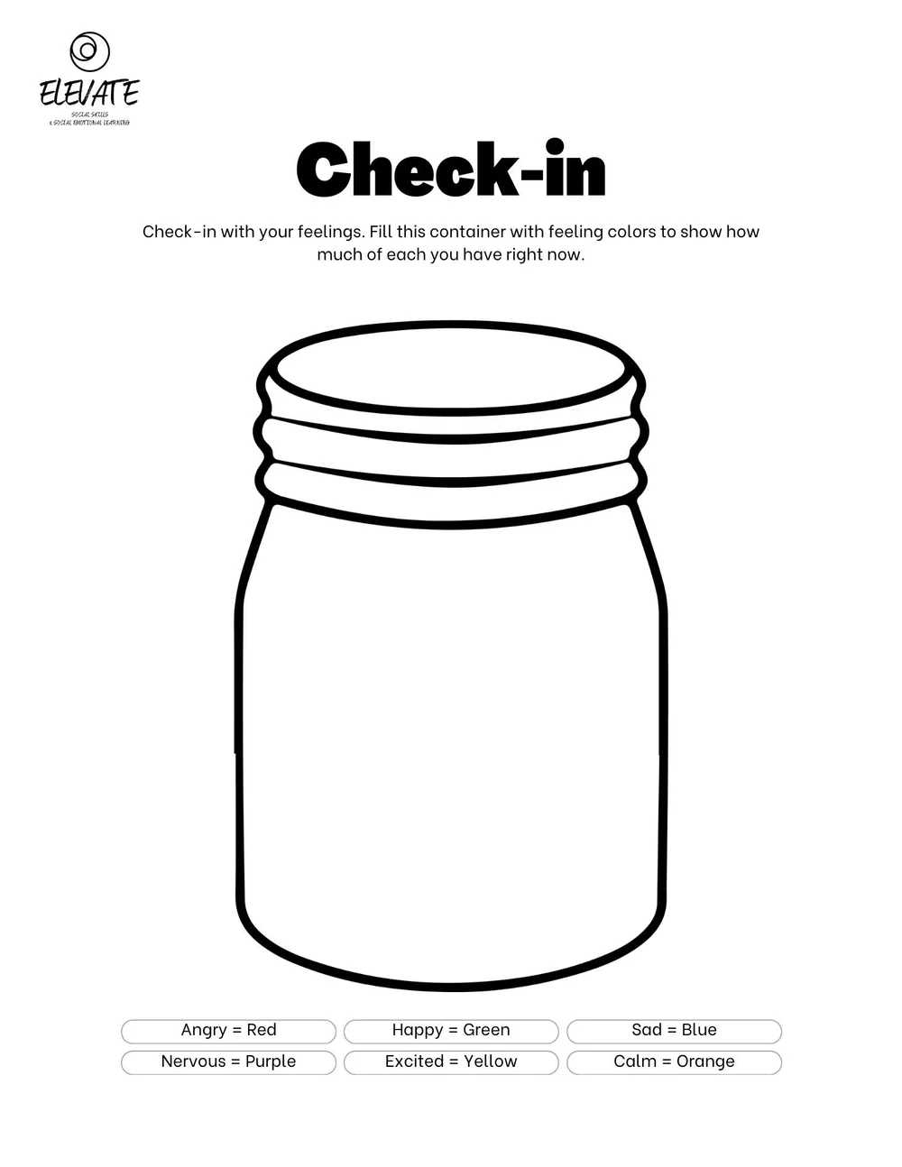 Daily Reflections and Feelings Check-In (Free resources) — Elevate ...