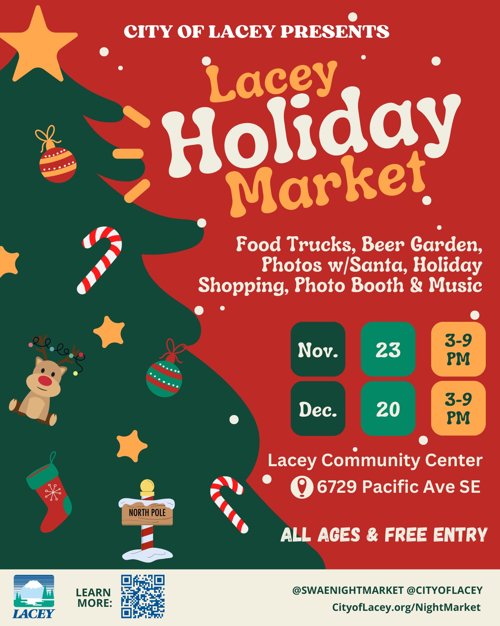 Lacey Holiday Market — SWAE Night Market