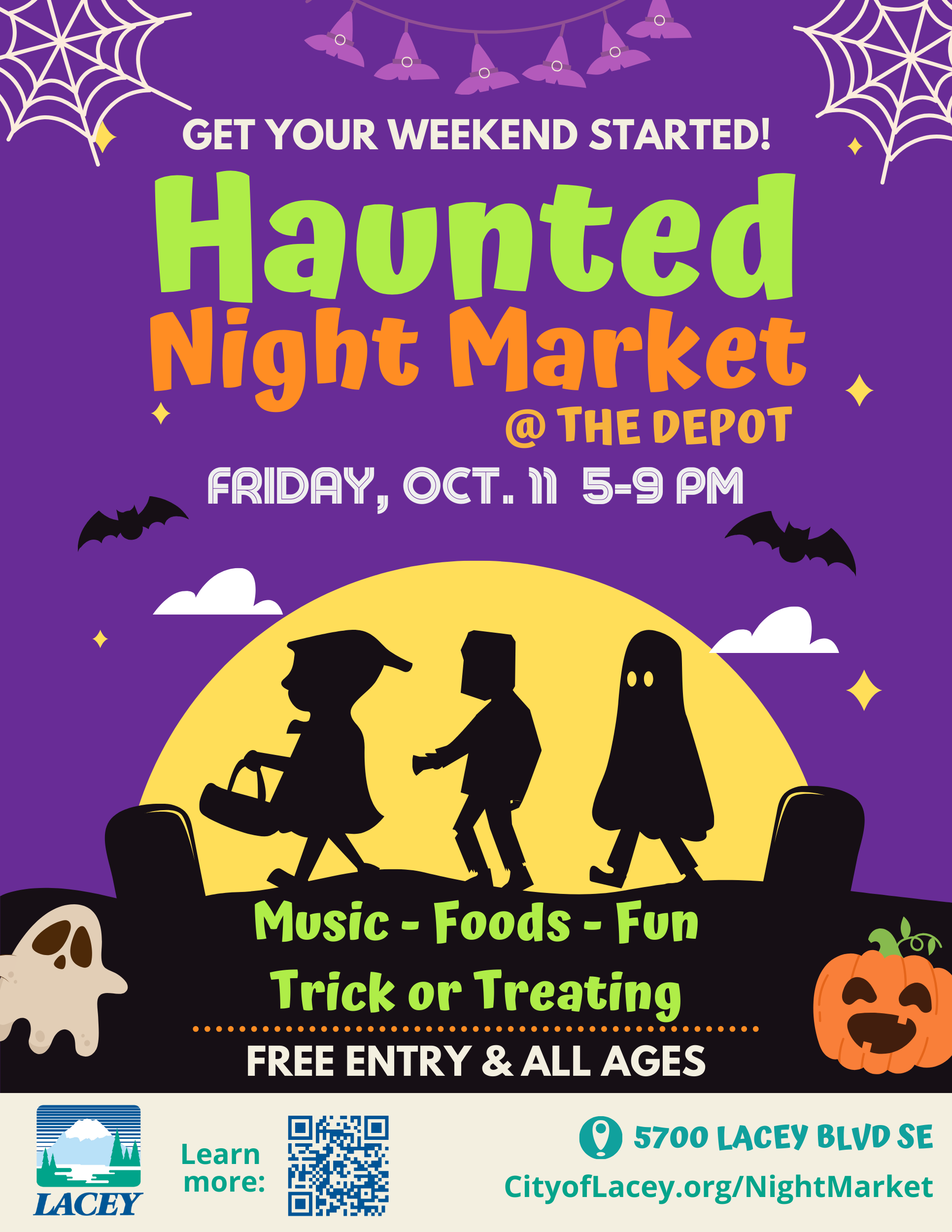 Haunted Night Market at The Depot — SWAE Night Market