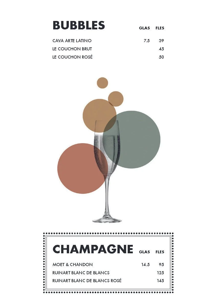 Menukaart — MAISON MATHIS