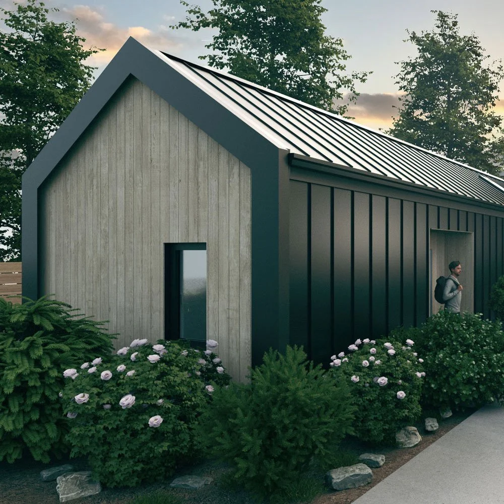 Exterior Cladding — Sprout Dwellings