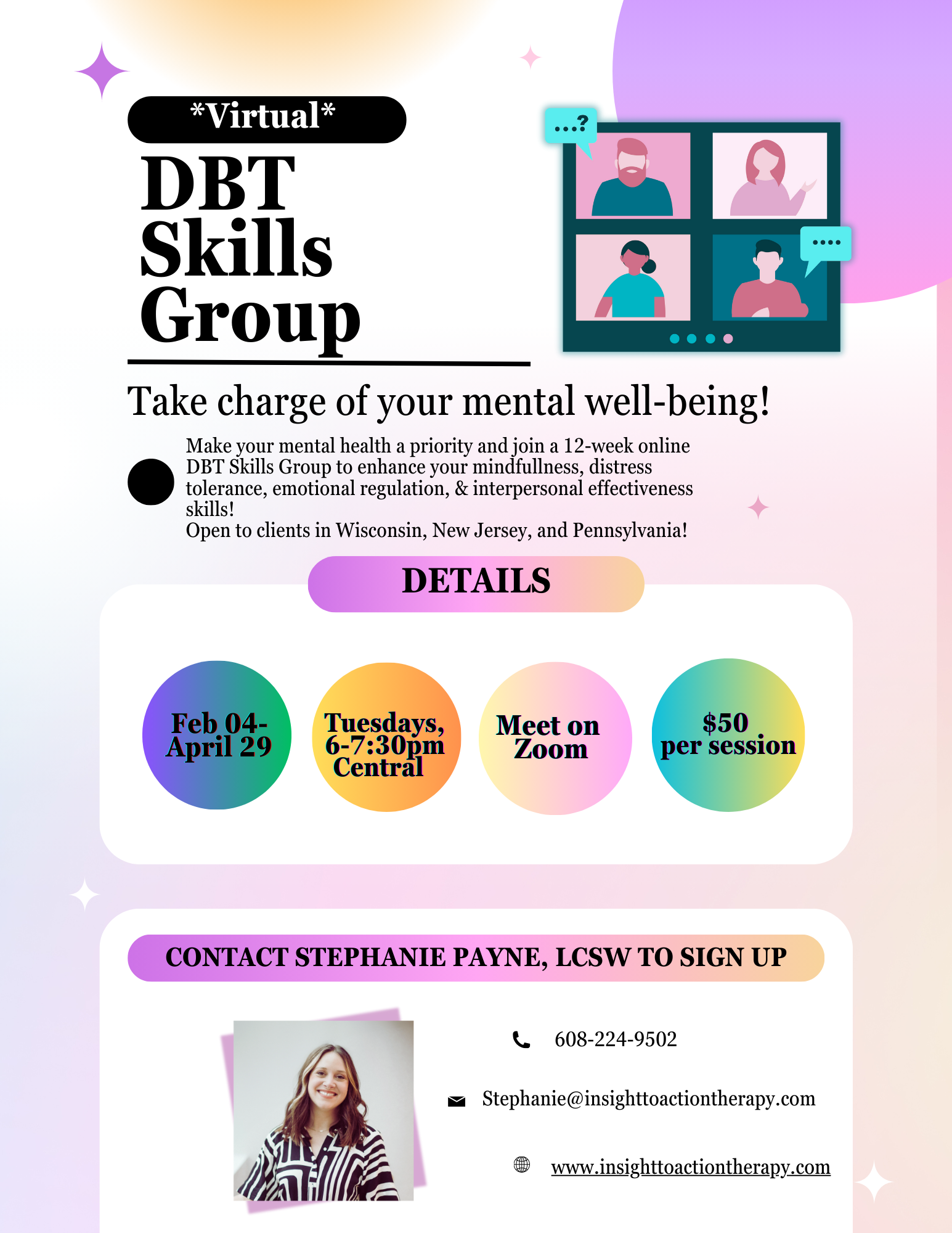 DBT Skills Groups — Insight to Action Therapy