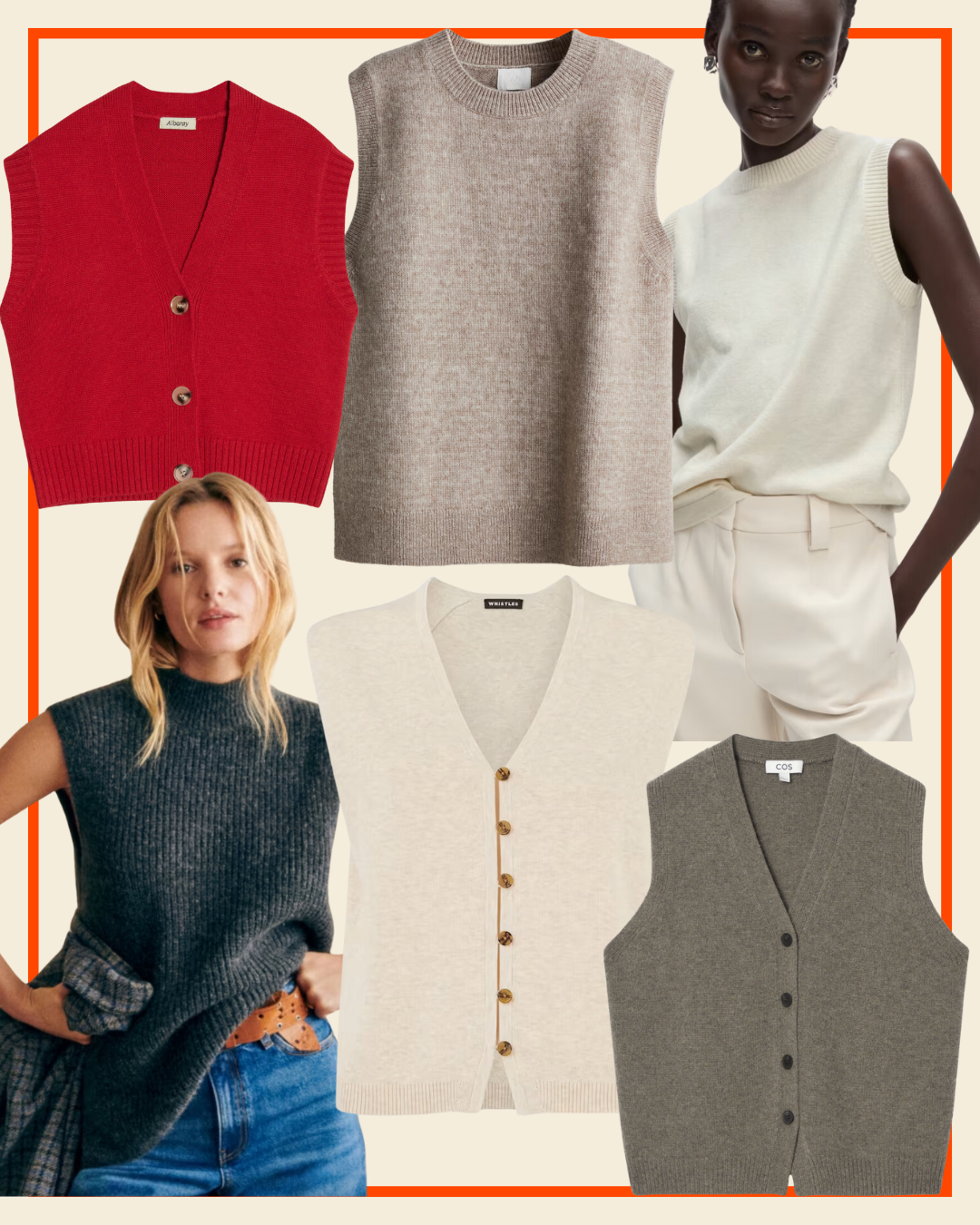 BEST HIGH STREET KNITTED VESTS — Alexandra Stedman