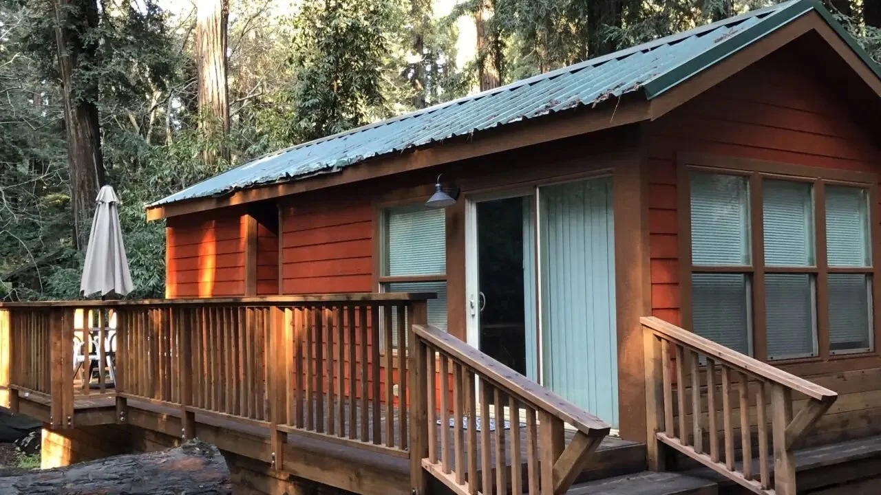 Redwood Cabin — Riverside Campground & Cabins