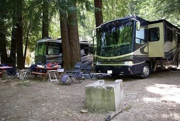 RV Camping Sites in Big Sur — Riverside Campground & Cabins