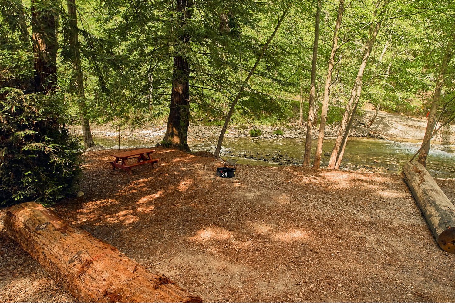 RV Camping Sites in Big Sur — Riverside Campground & Cabins