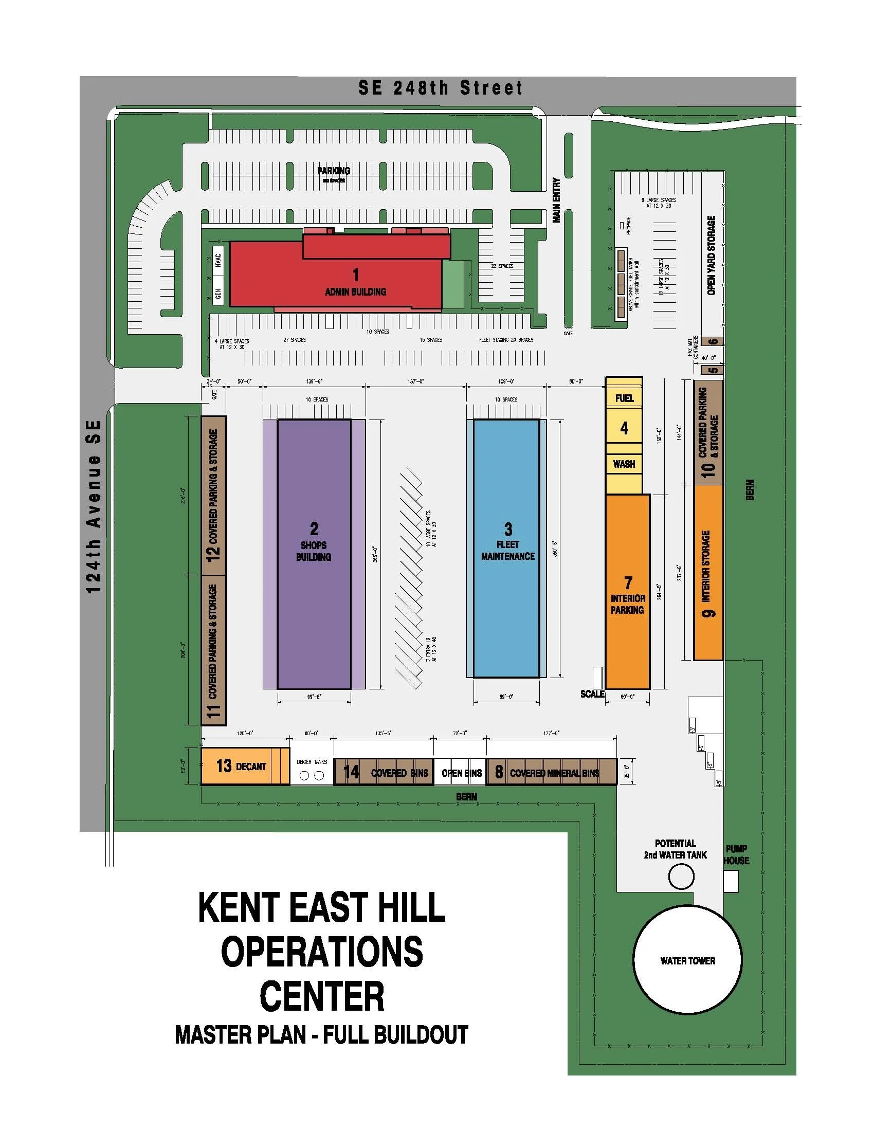 Kent East Hill Operations Center — Wagner Architects and Planners