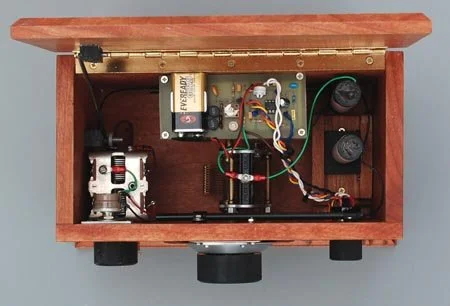 Jim's Antique Replica Crystal Radio Receiver — hobbytech.com | Jim ...