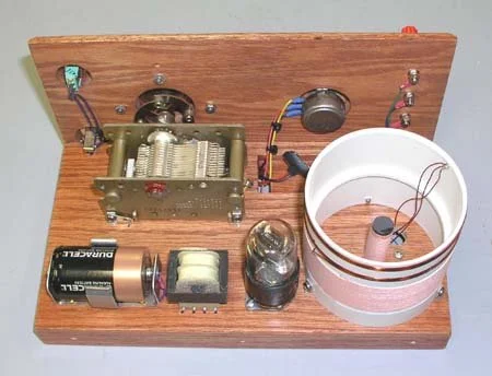 Jim's One Tube Regenerative Crystal Radio Receiver — hobbytech.com ...