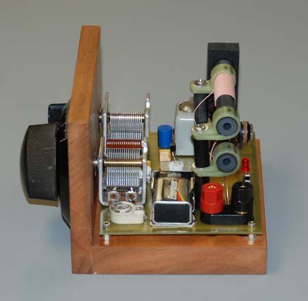 Jim's One FET Regenerative Crystal Radio Receiver — hobbytech.com | Jim ...