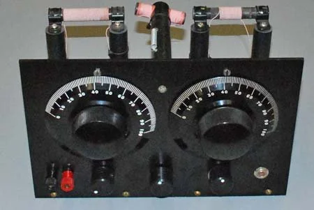 Jim's Dual Band Crystal Radio Receiver with National Velvet Vernier ...