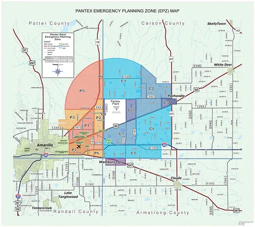 Pantex Plant info & safety. Emergency planning & AIP agreement details ...