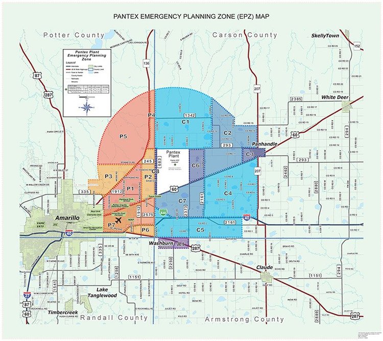 Pantex Plant info & safety. Emergency planning & AIP agreement details ...