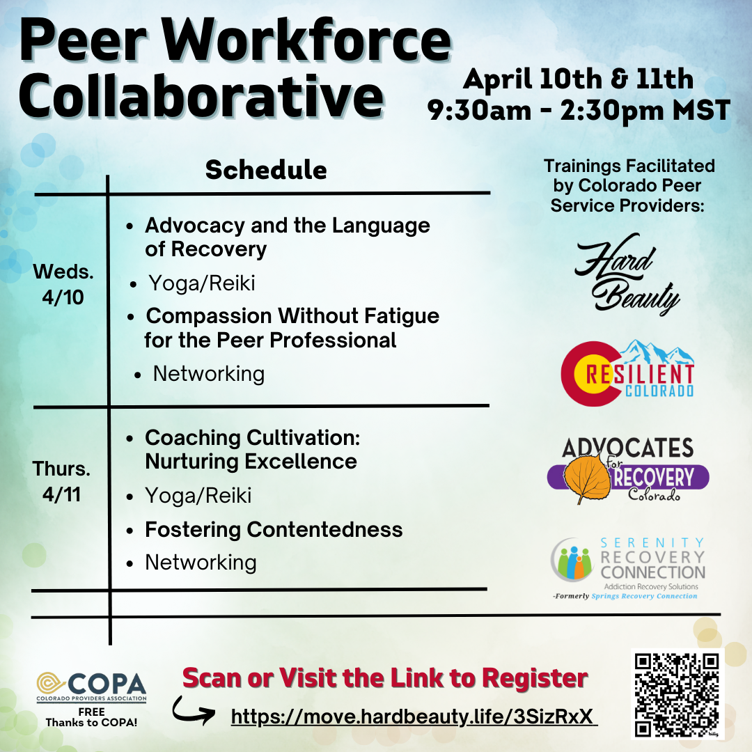 Training — Advocates For Recovery Colorado