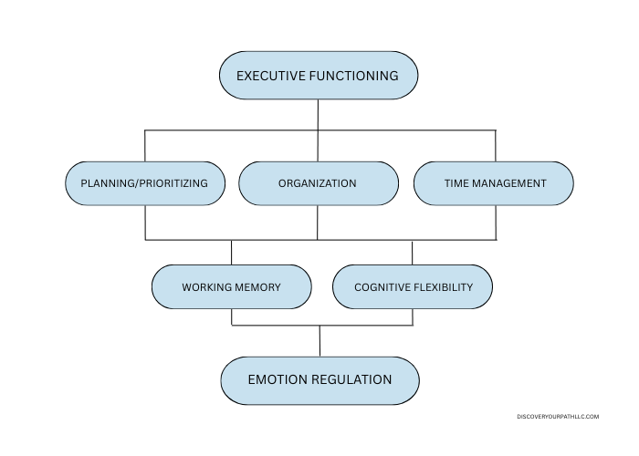 Executive Functioning: A Visual Map — Discover Your Path LLC