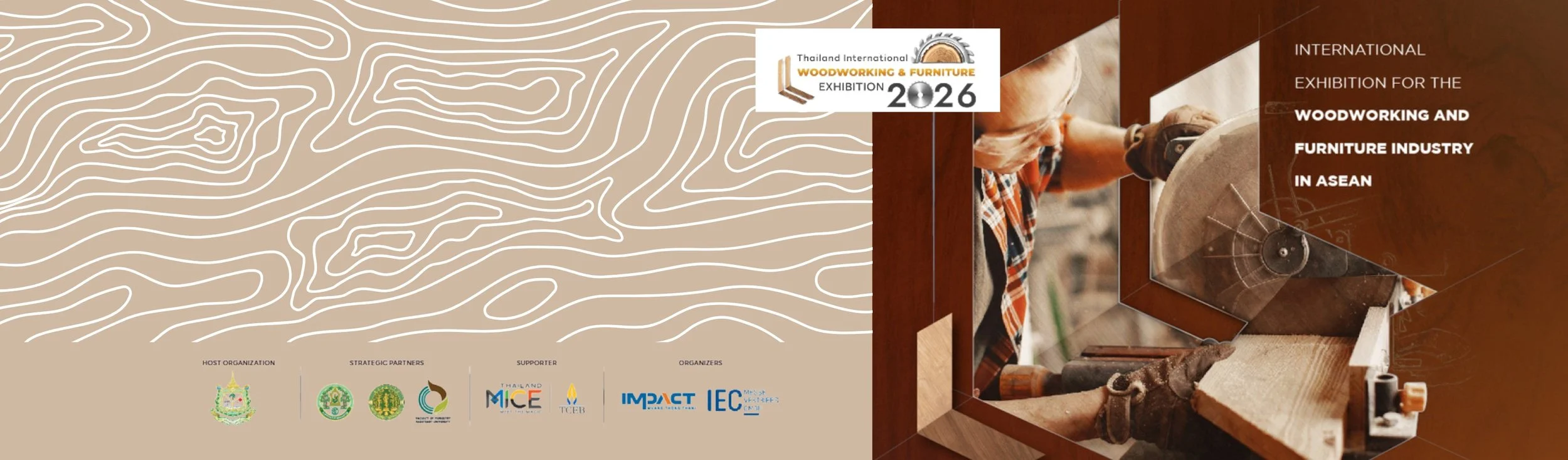 Thailand Int' Woodworking and Furniture Exhibition - TIWF 2026 — 聯飛展覽網 ...