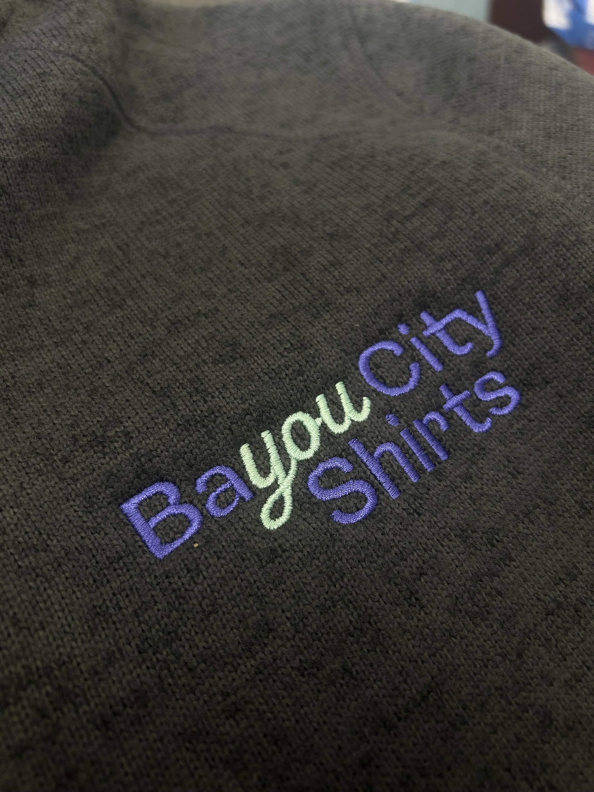 CUSTOM EMBROIDERY HOUSTON — Bayou City Shirts Custom Screen Printing ...