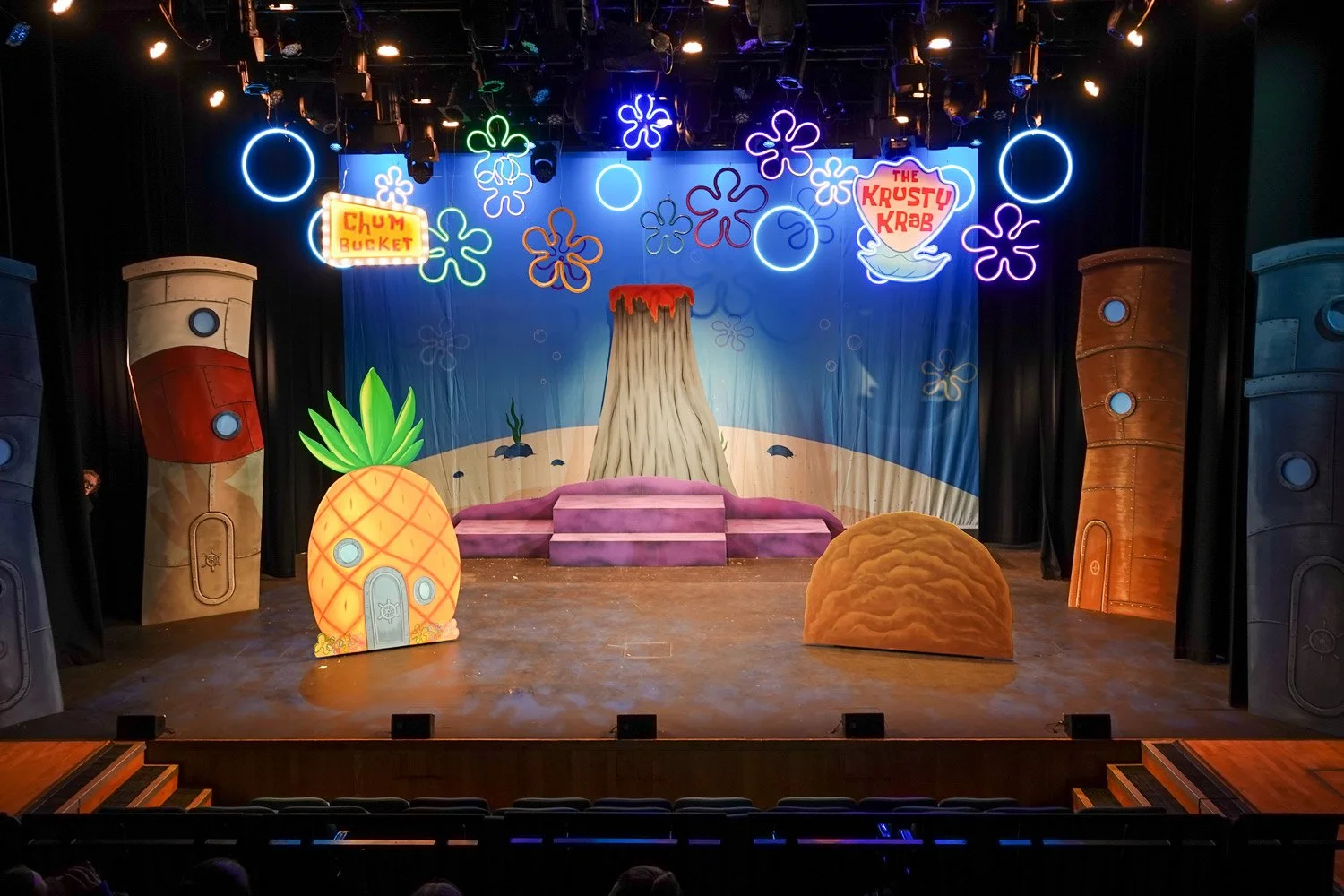 The Addams Family Theatre Set Hire — Scenery hire for schools, colleges ...