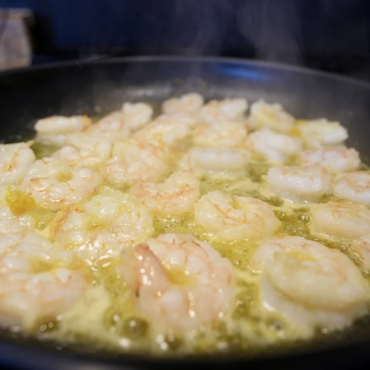 Beard on Beard Recipe Two: Shrimp Scampi on Angel Hair Pasta — KELLY ...