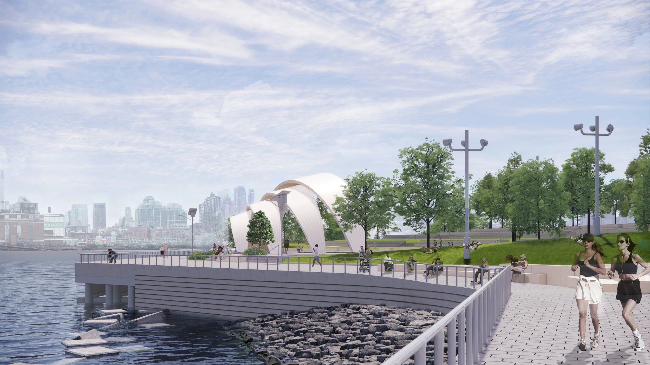 EAST RIVER PARK AMPHITHEATER — OFFICE FOR THE NEXT ENVIRONMENT