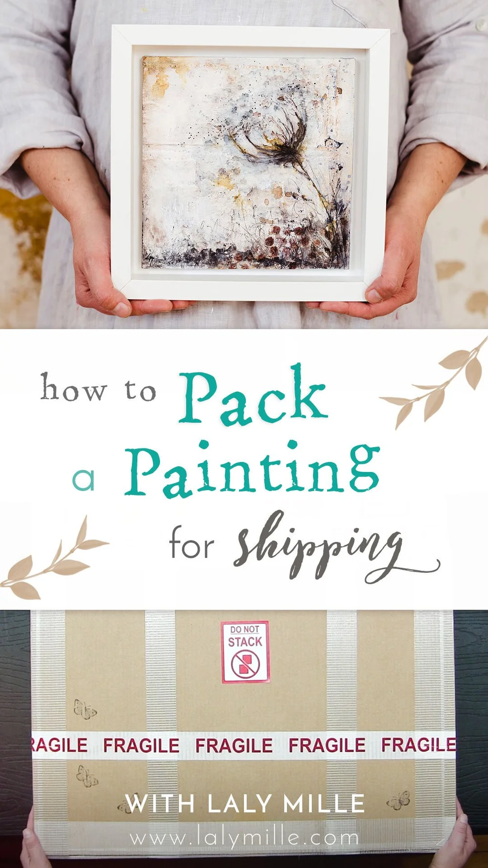 How to pack a painting