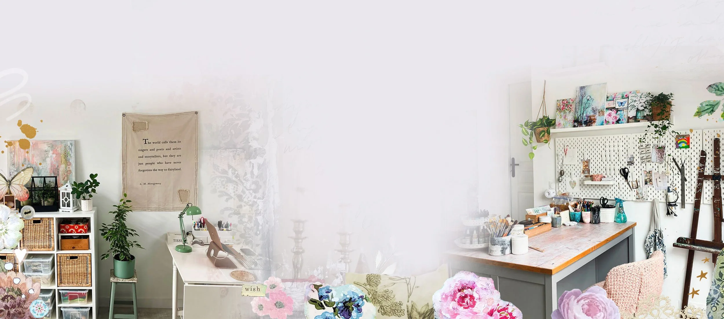 Welcome to my artist studio!