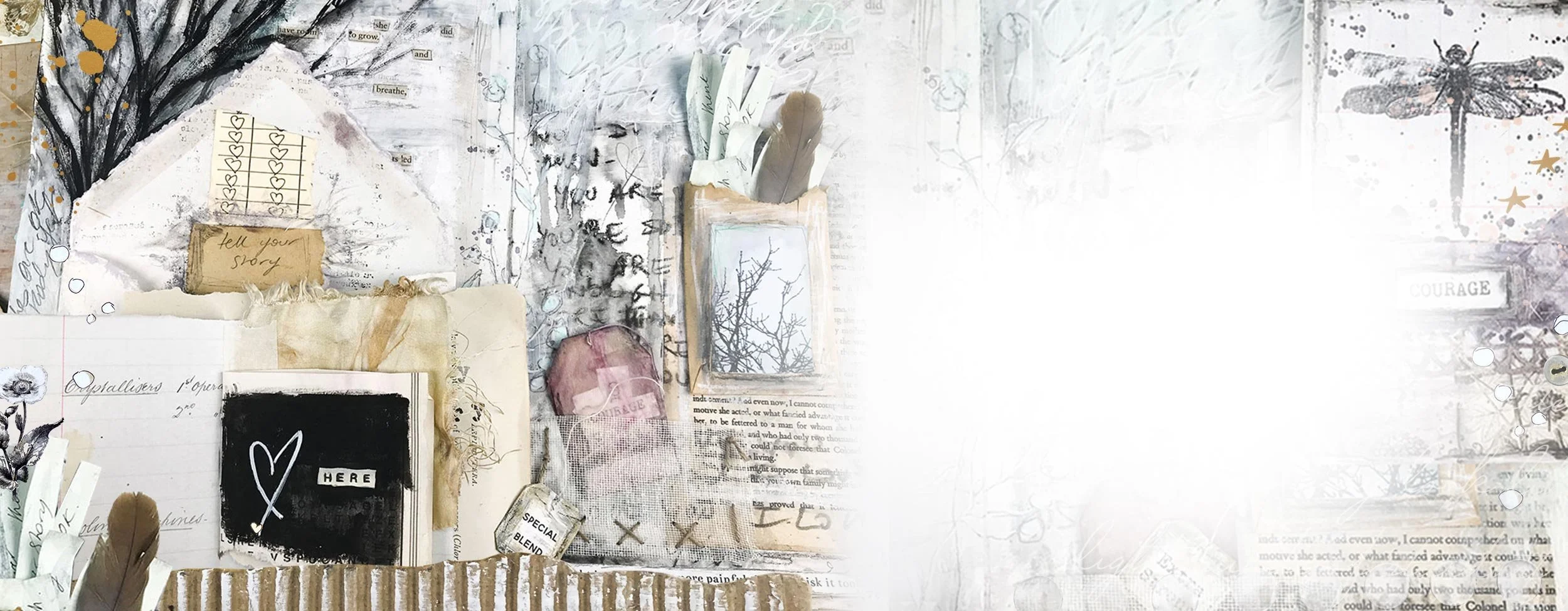 Hiding Places - Art Journaling online class