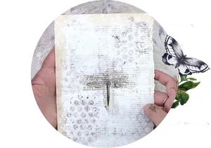 Poetic Papers - Mixed media and collage online art class