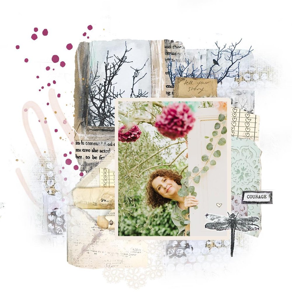 Hiding Places - Art Journaling online class