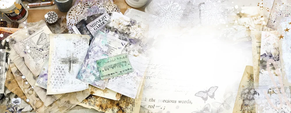 Poetic Papers - Mixed media and collage online art class