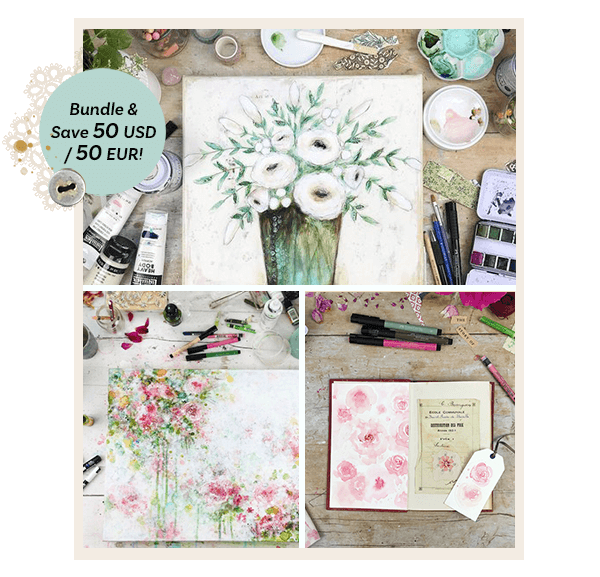 Mixed media online art classes