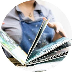 Hiding Places - Art Journaling online class