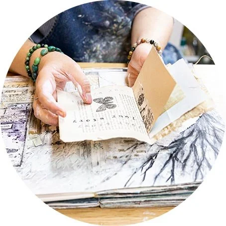 Hiding Places - Art Journaling online class