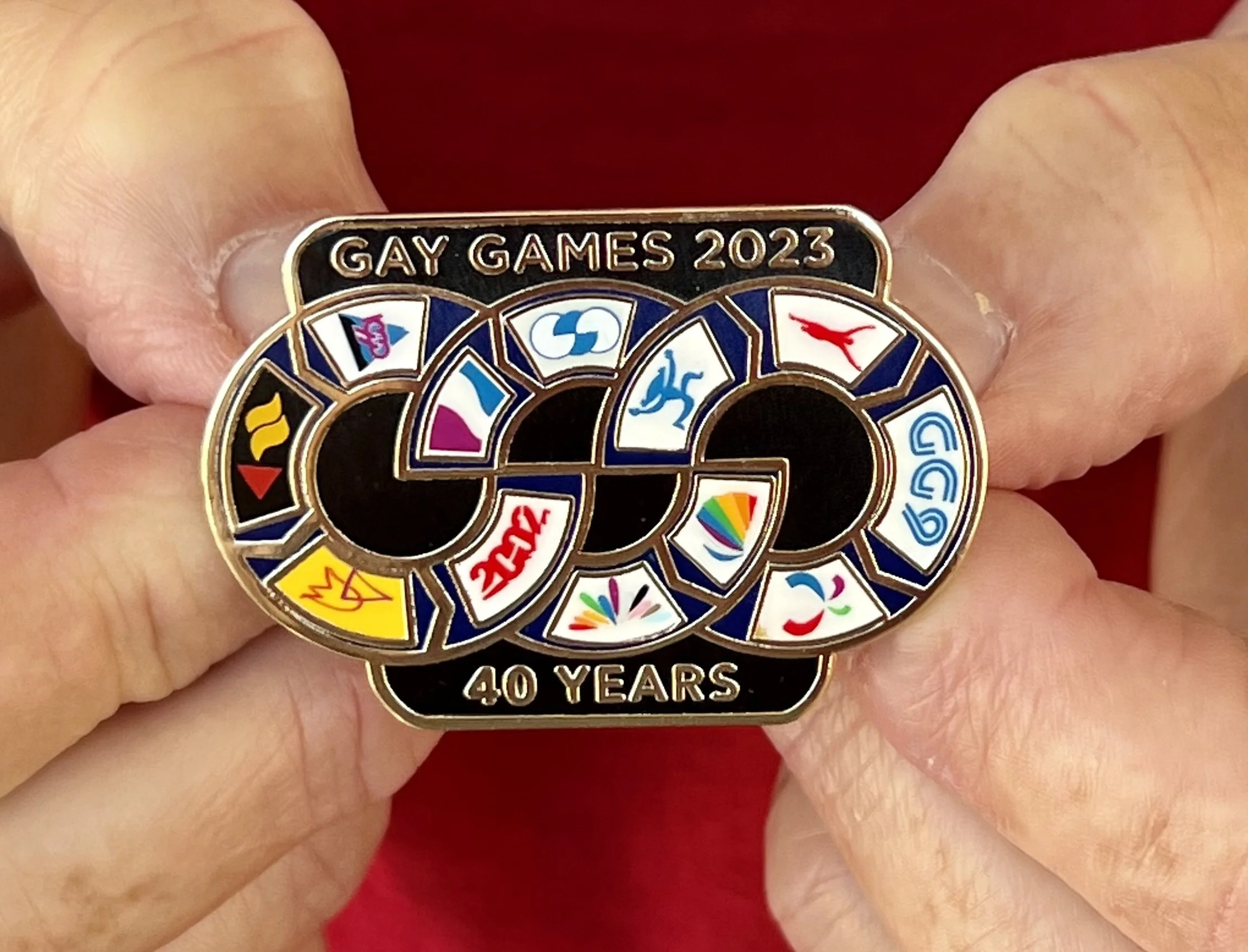 40th Anniversary "Pin Puzzle" - Limited Edition — Gay Games
