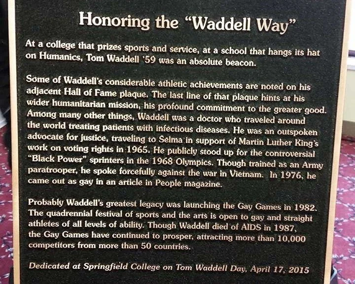 Our founder — Gay Games