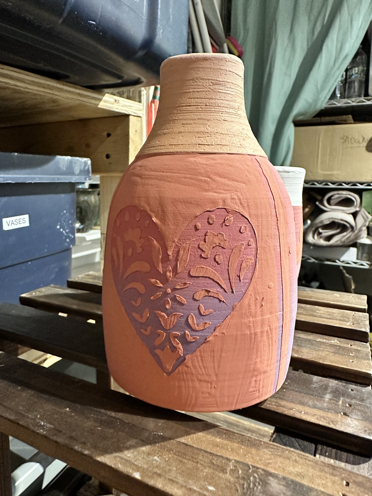 How to Use Vinyl Stickers as a Surface Decoration for Pottery — Meesh ...