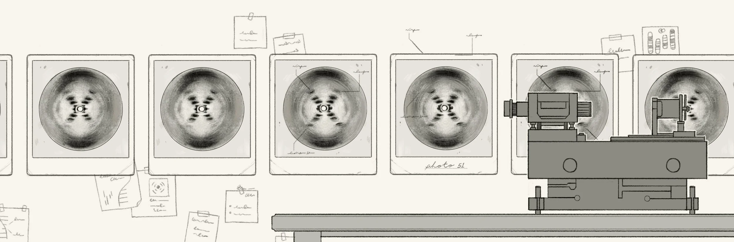 Rosalind Franklin | Pioneer of DNA Structure Discovery - Illustrated ...