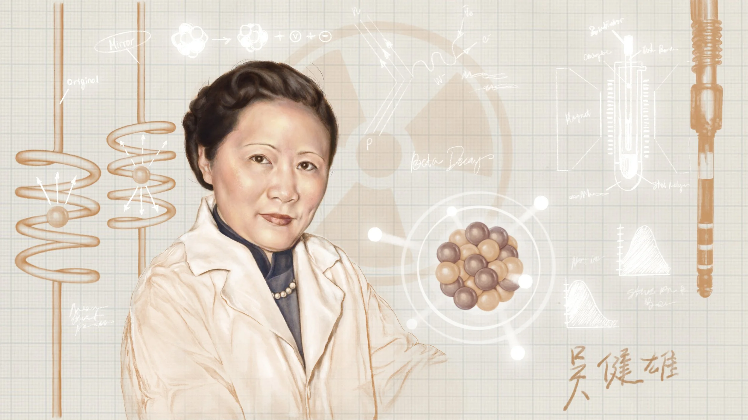 Chien-Shiung Wu | The First Lady of Physics - Illustrated Story | The ...