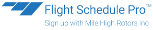 FLIGHT SCHEDULE PRO LOG IN — Mile High Rotors Inc