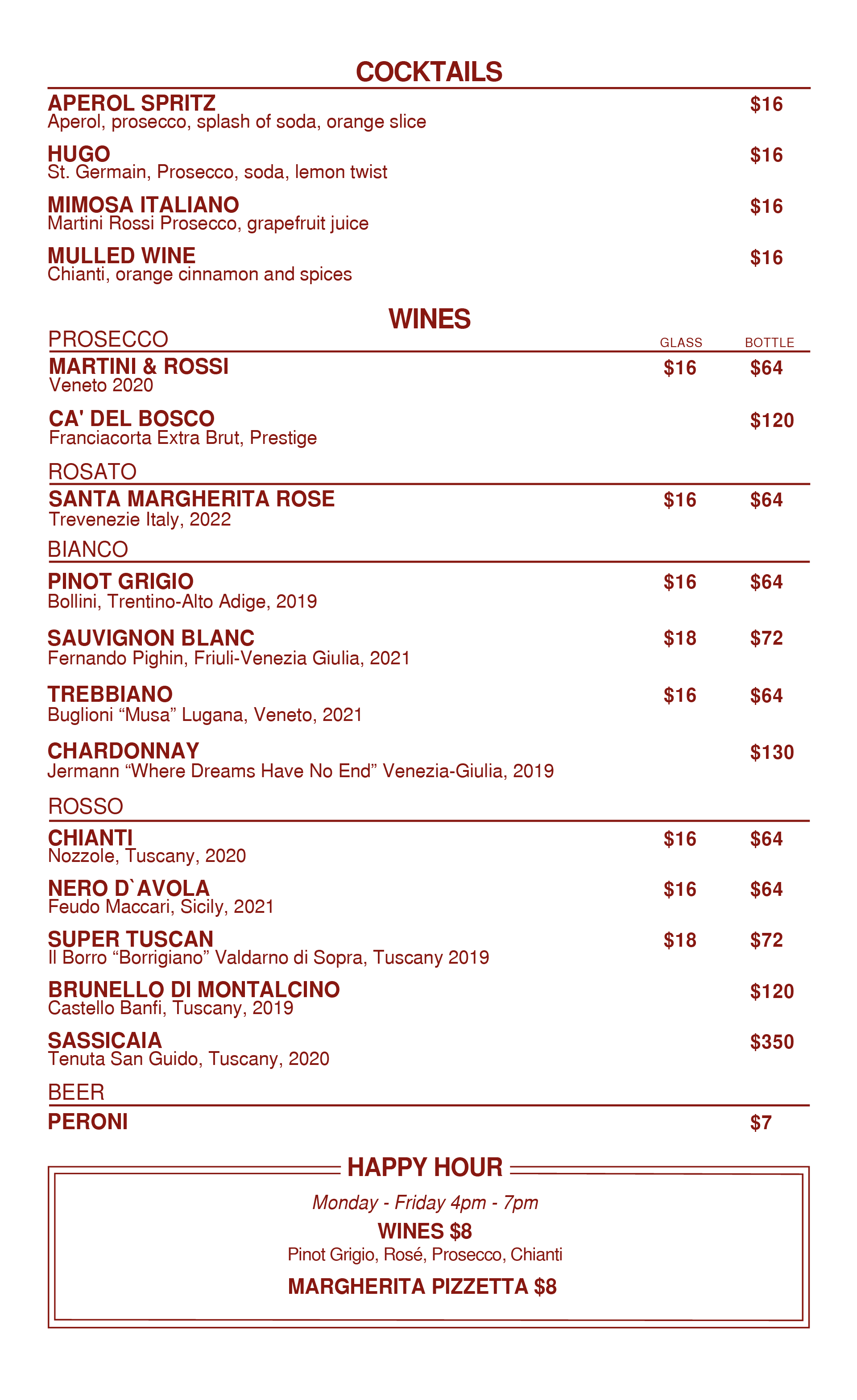 BAR — Fellini Coffee