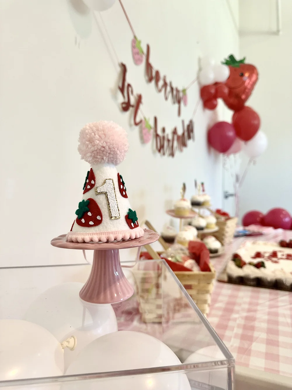 “Berry” First Birthday Party! — Zhuzh It Up