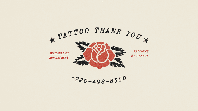 Tattoo Thank You