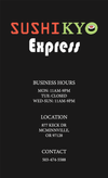 Menu — Sushi Kyo Express